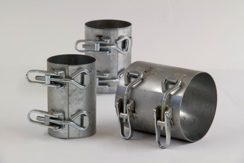 Pipe connection elements for pneumatic conveying | suction systems